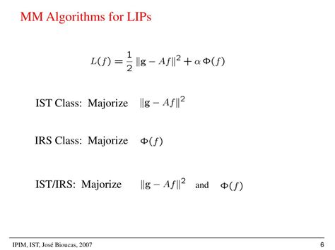 PPT Shrinkage Thresholding Iterative Methods PowerPoint Presentation ID