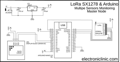 Multiple Sensors Monitoring With Arduino Lora Nodes Sx1278 Lora