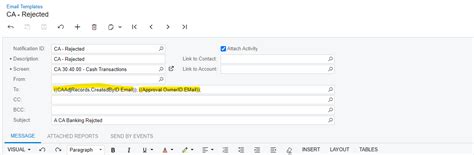 Email Template Email Template Send Email To Multiple Approvers