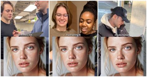 Men Struggle To Identify An Ai Generated Photo Of A Woman