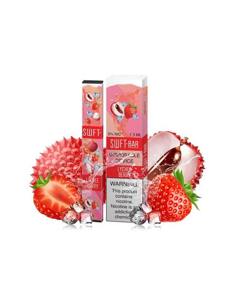 Swft Bar Lychee Berry Ice Disposable Device