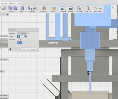 Point To Point Move With One Or More Axis Locked Autodesk