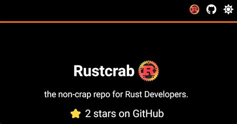 A New Project For Rust Developers