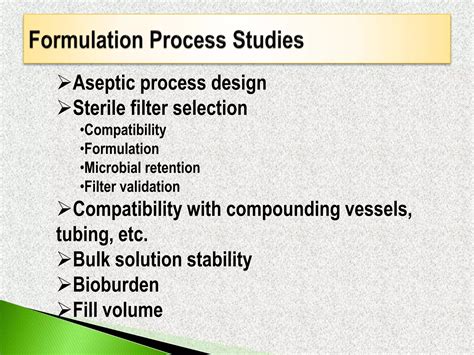 General Consideration For Process Design Of Lyophilized Product Ppt