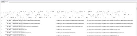 Laravel Php Artisan Route List Displaying Weird Characters Stack