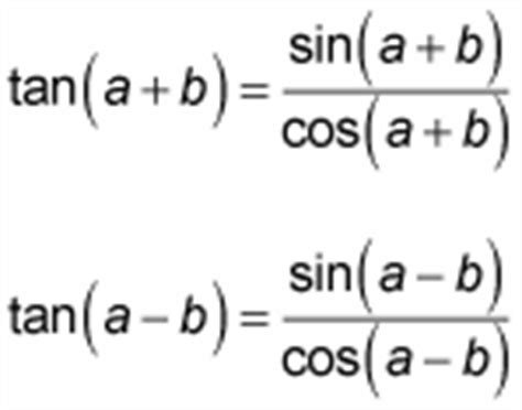 How To Find The Tangent Of The Sum Or Difference Of Angles Dummies