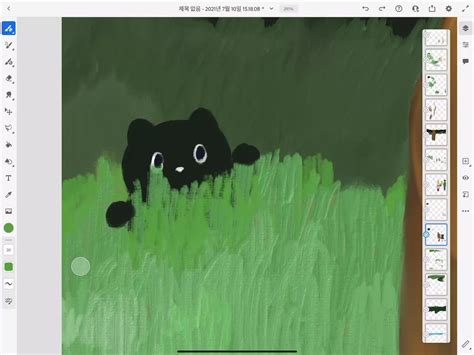 아트스튜디오 보 On Twitter Adobe Fresco 아이패드로 그림그리는 사람들 다 프로크리에이트 쓰는 느낌