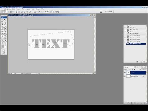 Photoshop Tutorial Split Color Text Effect YouTube