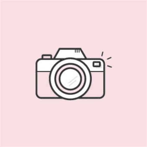 Pink Camera Icon