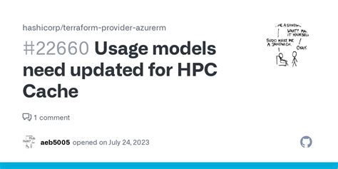 Usage Models Need Updated For HPC Cache Issue 22660 Hashicorp