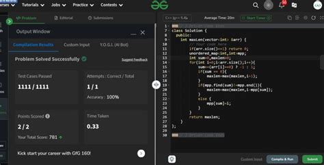 Geeksforgeeks Gfg160 Geekstreak2024 Dsa Cpp Dailycoding Consistency Abhinav Gavade