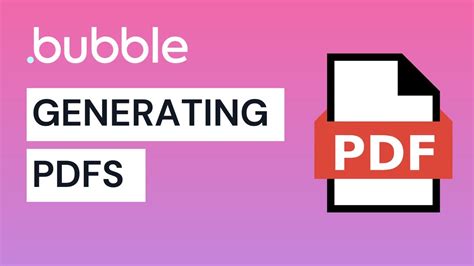 New Plugin PDF Creator Plugins Bubble Forum