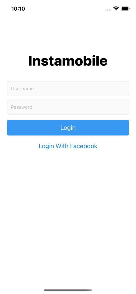 Login Screen App Template In React Native Free Download