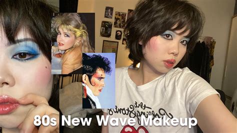 파란색 아이섀도우를 이용한 뉴웨이브 메이크업 Youtube