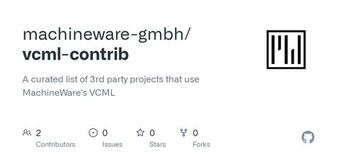 Github Machineware Gmbhvcml Contrib A Curated List Of 3rd Party Projects That Use