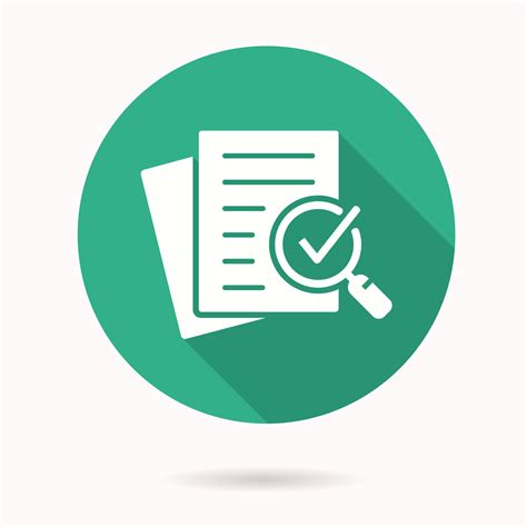 Verification Icon With Long Shadow For Graphic And Web Design 14170061 Vector Art At Vecteezy