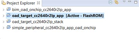 Rtoslaunchxl Cc2640r2 Ble Oad On Chip Bluetooth Forum Bluetooth®︎ Ti E2e Support Forums