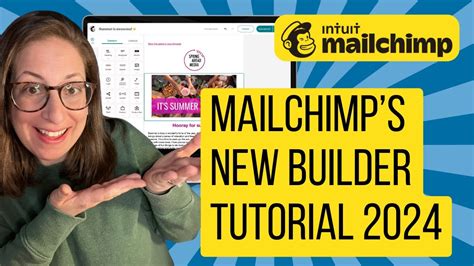 Mailchimps New Builder Email Design Tutorial 2024 Youtube