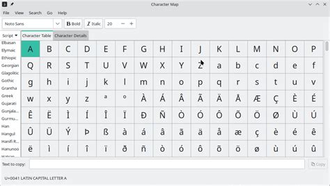 Best Free And Open Source Alternatives To Microsoft Character Map Linuxlinks