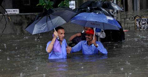 Heavy Rain Returns To Halt Mumbai Again Traffic Jams And Waterlogging
