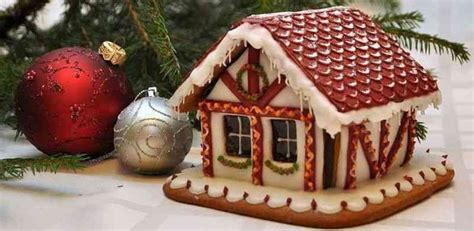 Новогодний пряничный домик своими руками и рецептура его приготовления с фото выкройки и простым