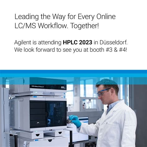 Agilent Europe Middle East And Africa On Linkedin Hplc2023 Hplc Onlinelc Agilentemea