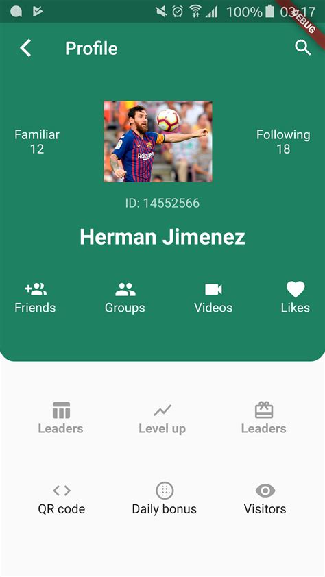 Flutter Profile Page Ui Design Social Media Profile Page Vrogue
