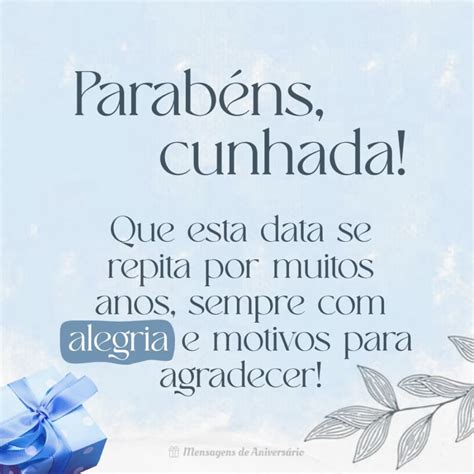 Feliz Aniversário Minha Cunhada Querida Mensagem De Aniversário