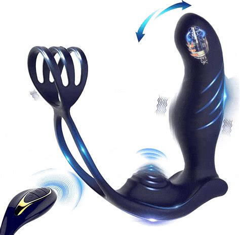 Remote Control Rotating Prostate Massager Gawk Gawk 3000