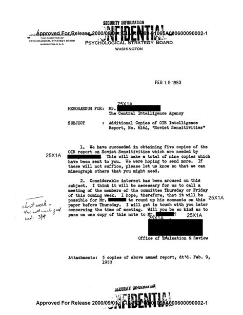 Additional Copies Of Oir Intelligence Report No 6164 Soviet