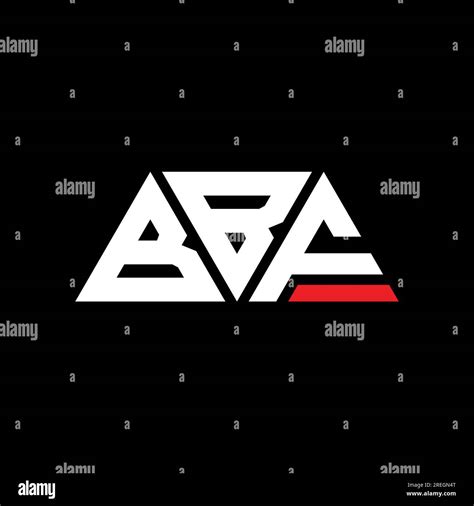Bbf Triangle Letter Logo Design With Triangle Shape Bbf Triangle Logo Design Monogram Bbf