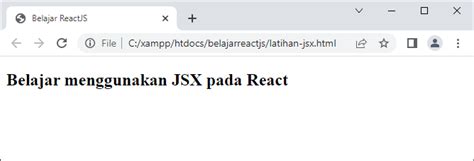 Tutorial Reactjs 1 Pengenalan Dasar Reactjs