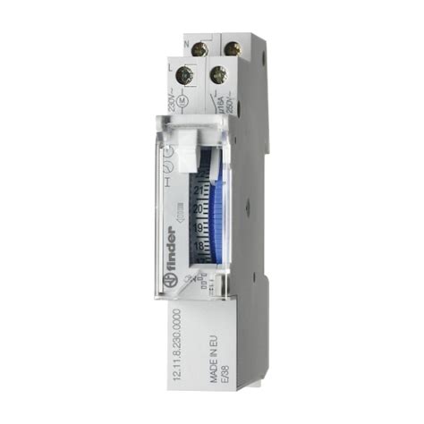 Nhp Finder 1 Pole 16a Analogue Timer No Power Reserve 121182301000pas