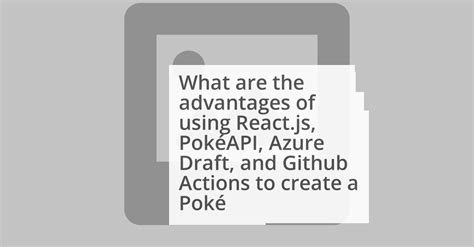 react jobs on linkedin build your own pokédex in aks with reactjs pokéapi azure draft and…