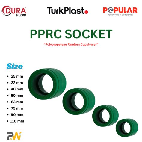 Pprc Socket 25mm 32mm 40mm To 110mm