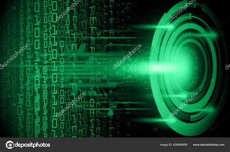 Abstract Technology Background Vector Illustration Cyber Security Concept Stock Vector By