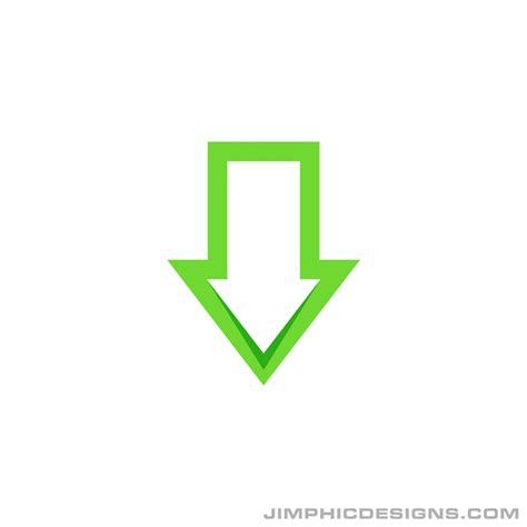 Arrow Pointing Down 