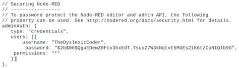 How To Secure The Node Red Editor On A Raspberry Pi 4 By The Dyslexic Coder Medium