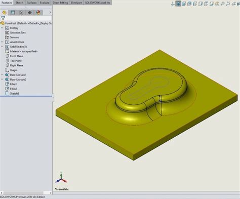 SOLIDWORKS Sheet Metal How To Create Custom Form Tools Computer Aided Technology