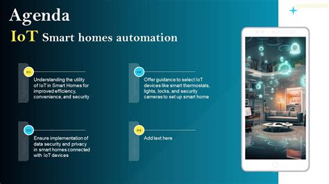 Agenda Iot Smart Homes Automation Iot Ss Ppt Slide