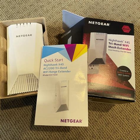 Netgear Networking Netgear Nighthawk X S Ac Triband Wifi Mesh Range Extender Model Ex