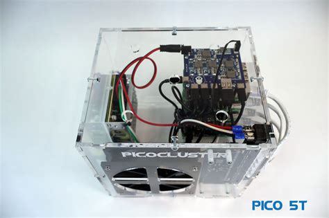 Pico 5t Raspberry 5 Pi5 Cluster 8gb Picocluster Desktop Datacenter