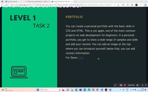 tirthankar dutta on linkedin oasisinfobyte html css webdesign