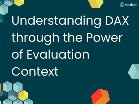 Understanding Dax Evaluation Context A Comprehensive Guide For Power