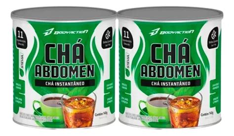 Kit 2 Cha Abdomen 140g Bodyaction Mercadolivre