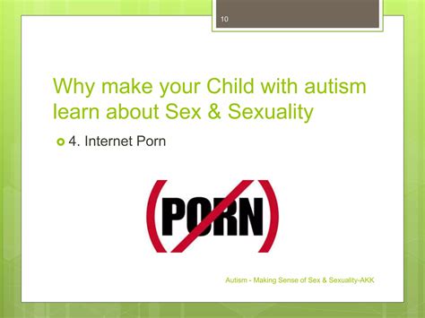 Autism And Sexuality Ppt