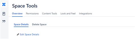 Activity Tab Missing From Space Tools
