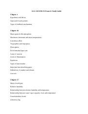 GLG 120 ONLN3 Exam 1 Study Guide Docx GLG 120 ONLN3 Exam 1 Study Guide Chapter 1 Hypothesis