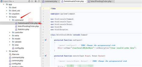 thinkphp5 0 自定义命令command的使用 500 invalid 博客园