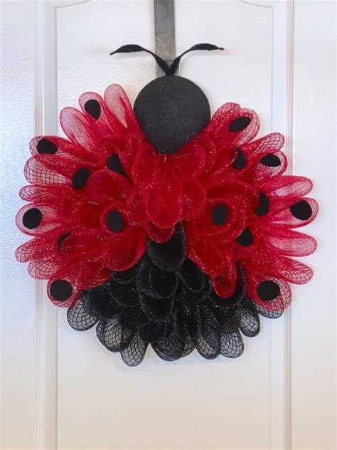 This Item Is Unavailable Etsy Ladybug Wreath Christmas Wreaths To